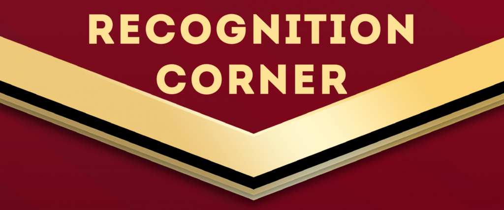 Recognition Corner – AAINNJ2